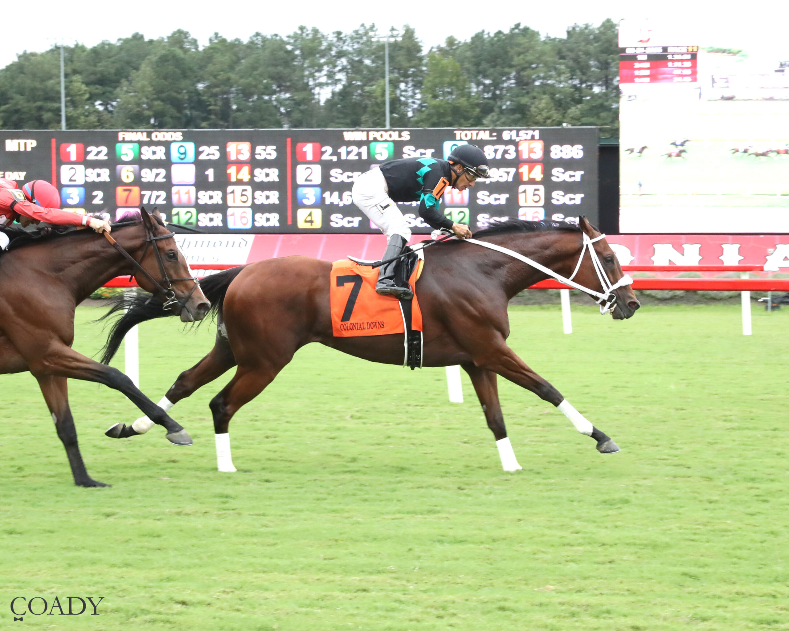 COLONIAL DOWNS RECAP: Paco Lopez Scores Four Claiming Crown Preview ...
